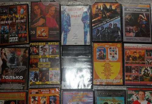 Прода фирменные диски с фильмами DVD