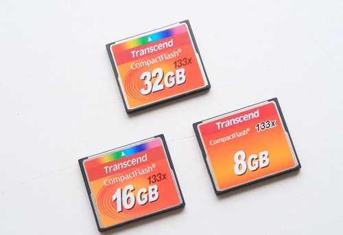 Карта памяти Transcend 8/32 (Compact Flash) CF