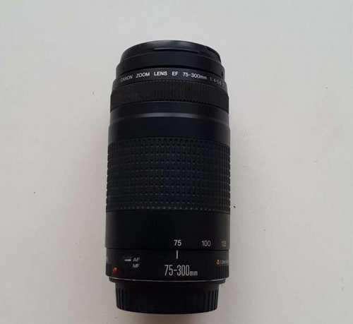 Объектив Canon zoom EF 75-300 mm 1:4-5.6