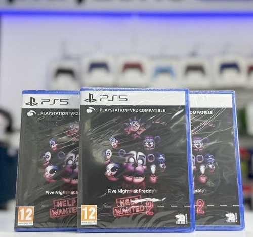 Five nights AT freddy help wanted 2 PS5 VR2 диск