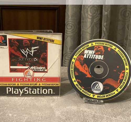 WWF Attitude PS1 штамповка