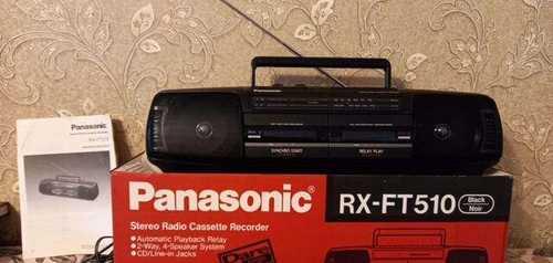 Магнитофон panasonic RX-FT510 Singapore как новый