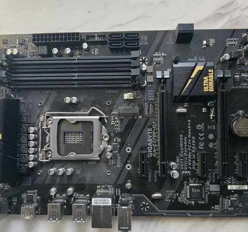 Материнская плата gigabyte z270 lga 1151