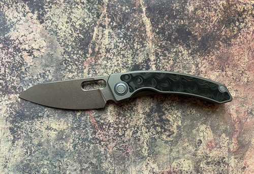 Нож Maxace Black Mirror M390 carbon