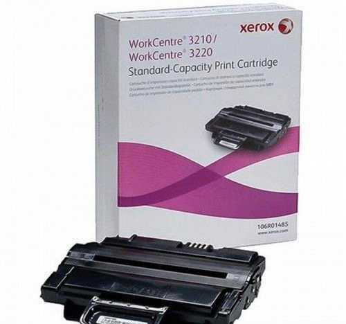 Картридж лазерный Xerox 106R01485 черный, с чипом