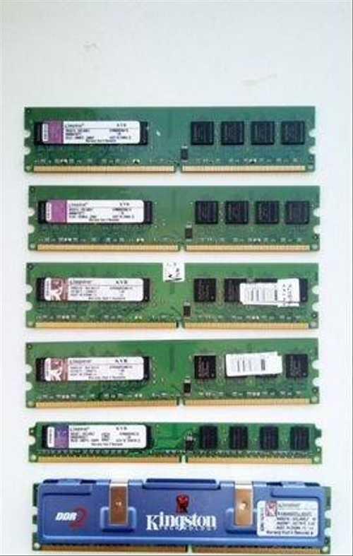 Оперативная память ddr2 1gb Kingston