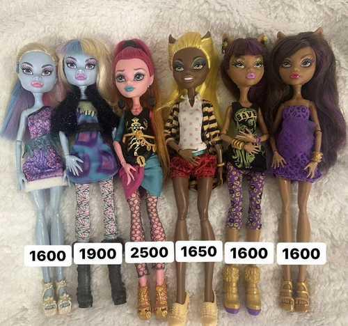 Кукла монстер хай monster high