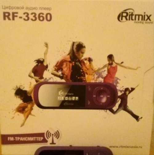 Портативный медиаплеер Ritmix RF-3360 4Gb Violet