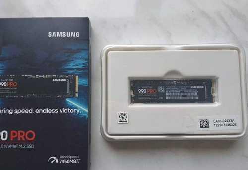 Samsung 1 тб SSD-диск Samsung 990 PRO (MZ-V9P1T0BW