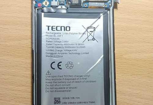 Запчасти для телефона Tecno spark 8c 64gb