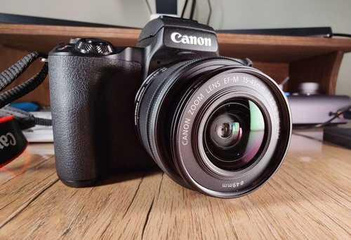 Canon eos M50 + китовый объектив