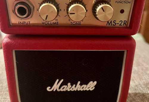 Marshall MS-2R micro AMP (RED)