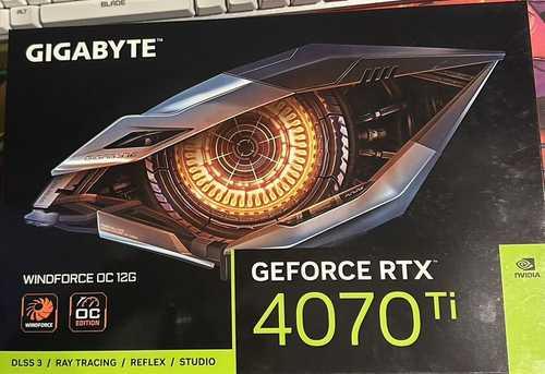 Видеокарта gigabyte RTX 4070Ti 12GB OC