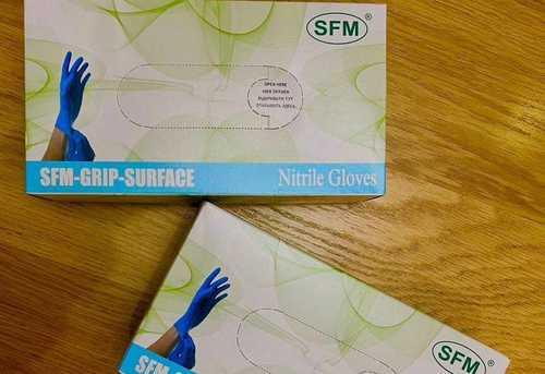 Нитриловые перчатки SFM Grip и Supersoft