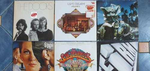 LP The Doors Cream 10cc Styx Firm Пластинки
