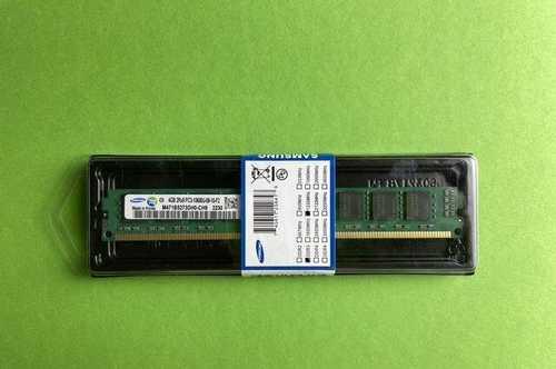 DDR3 4GB 1600 Mhz dimm samsung для пк новая