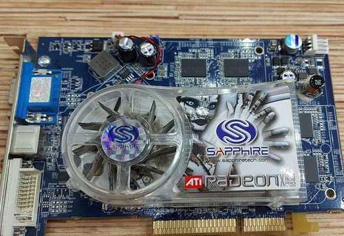 Видеокарта Sapphire Radeon X1650pro (шина AGP)