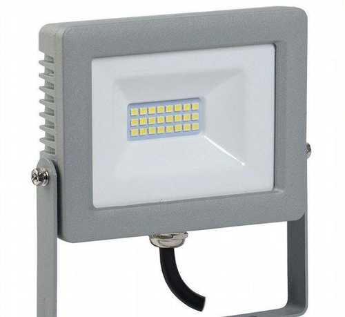 Прожектор светодиодный сдо 07-20 IP65 серый IEK