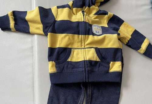 Комплект carters (джинсы и кофта на молнии)