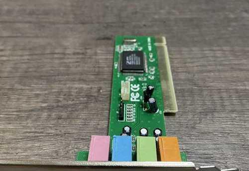 Звуковая карта PCI 8738, 4.0, bulk asia 8738sx 4