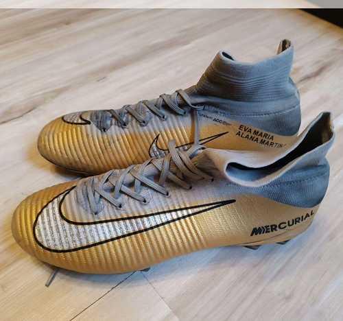 Футбольные бутсы nike mercurial 42