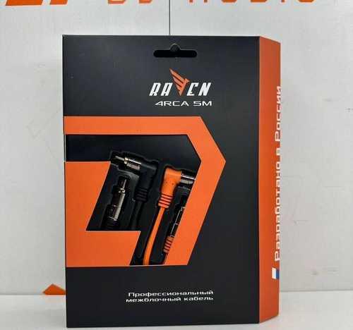 Межблочный кабель DL Audio Raven 4RCA 5 M