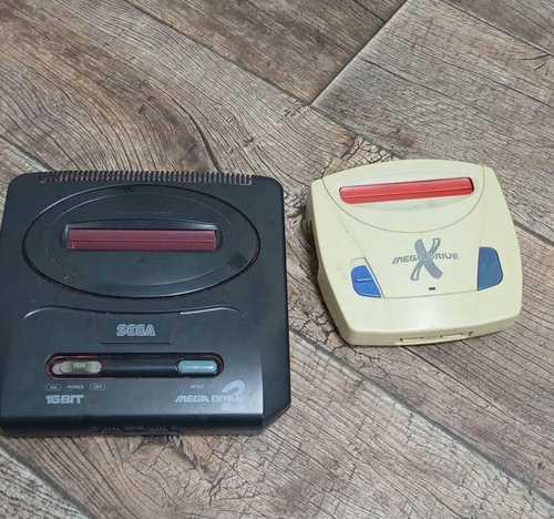 Sega mega drive 2 и Sega mega drive x