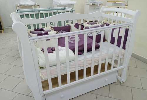 Детская кровать julia 1 белая