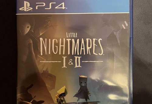 Диск Little Nightmares I & II PS4