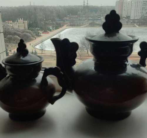 Чайник глиняный