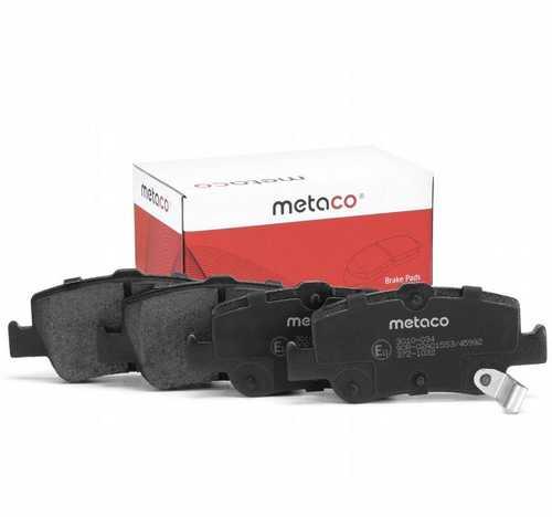 Колодки тормозные задние дисковые к-кт Metaco 3010-034