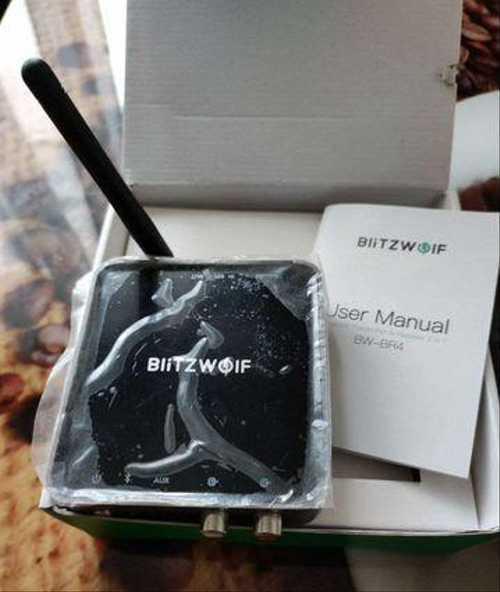 Ресивер bluetooth 2 в 1 BlitzWolf BW-BR4 V5.0