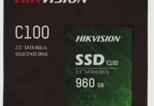 Новый SSD накопитель hikvision c100 2,5" 960gb