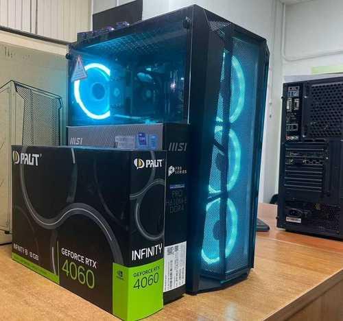 Intel Core i5-12400F\DDR4 16Gb\SSD 512Gb\ RTX4060