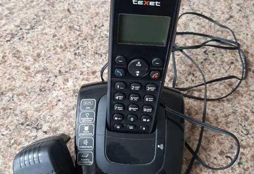 На запчасти Домашний радио телефон модель teXet