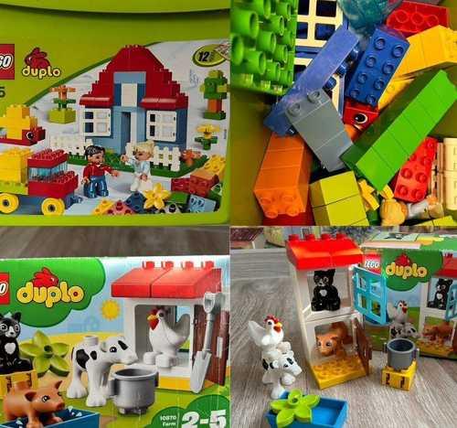 Lego duplo 10870 ферма и набор 5507