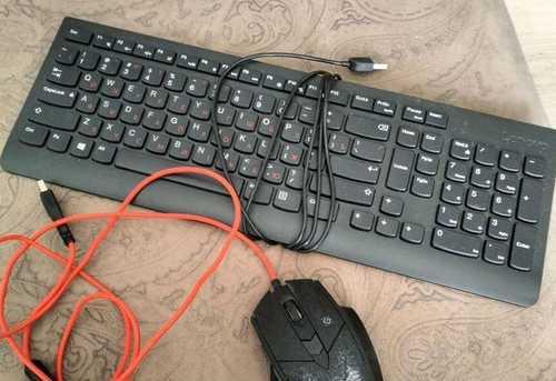 Клавиатура и игровая мышь
