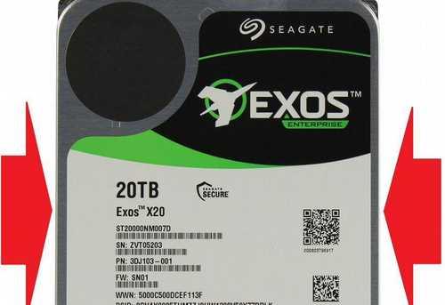 20Tb SATA seagate ST20000NM007D exos новые