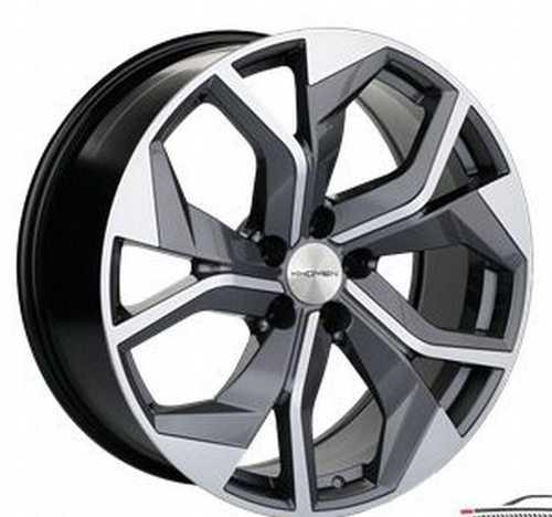 Khomen 2006 8.5 x 20 5*114.3 Et:30 Dia:60.1 Gray-F
