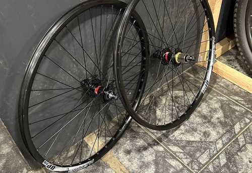 Комплект колес в сборе 26" AlexRims / Novatec