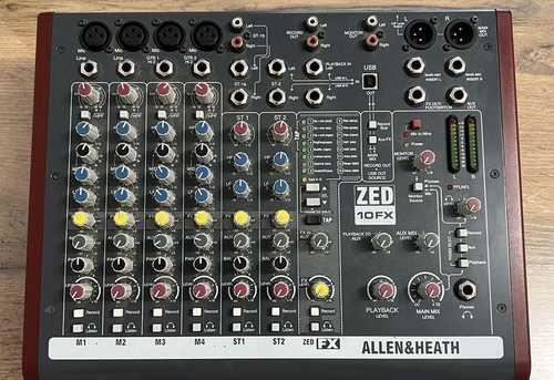 Микшерный пульт allen heath ZED10FX