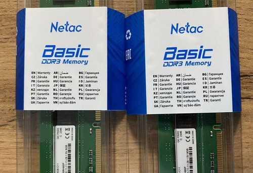 Память Netac 2*8Gb 16 gb DDR-III 1600MHz