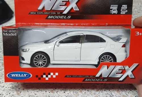 Модель Welly 1:38 Mitsubishi Lancer Evolution X