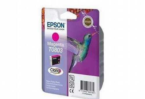 Epson T0803 (C13T08034011) картридж пурпурный (тех