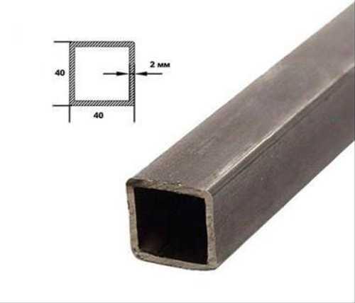 Профильная труба 40х40х1,5
