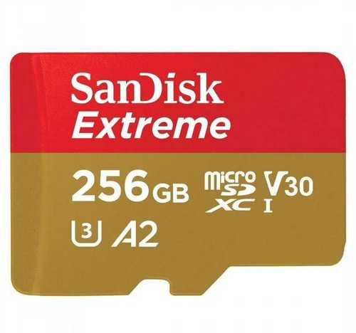 SanDisk Extreme microsdxc 256 гб