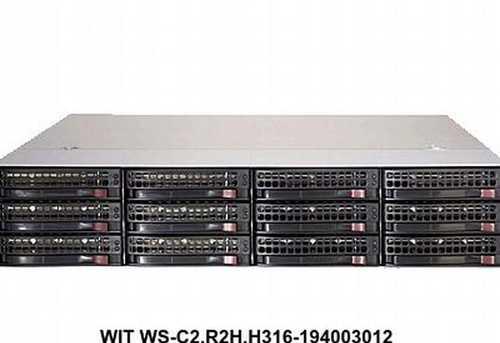 Сервер Supermicro WIT WS-C2.R2H.H316-194003012