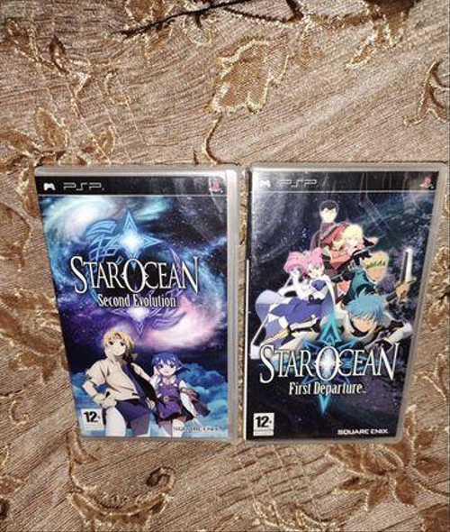 Дилогия Star Ocean PSP новые