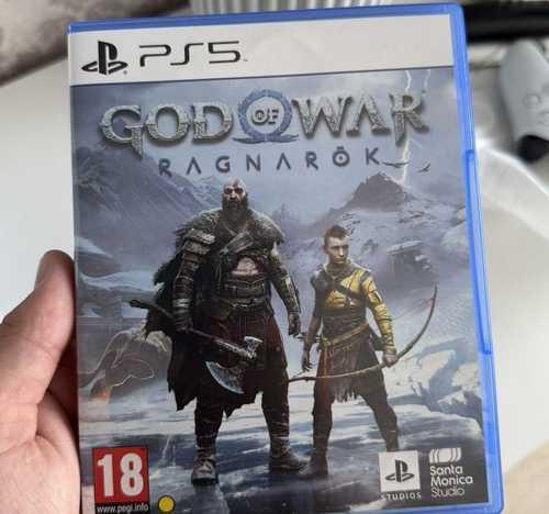 God of war ragnarok ps5 диск русская озвучка