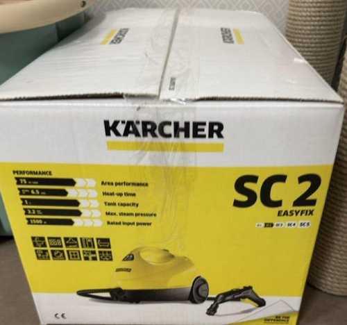 Пароочиститель karcher sc 2 easyfix